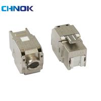 China Cat6a FTP Keystone RJ45 Coupler AMP Ethernet Connector 125V 1.5A for sale