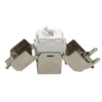 China Cat6a FTP Keystone RJ45 Coupler AMP Ethernet Connector 125V 1.5A for sale