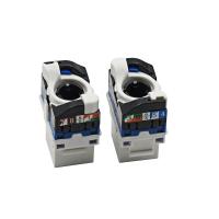 China AMP UTP Cat 6 Shielded Jack 8p8c Rj45 Female Punch Down Toolless for sale