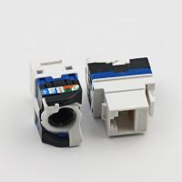 China AMP UTP Cat 6 Shielded Jack 8p8c Rj45 Female Punch Down Toolless for sale