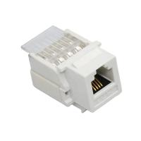China 90 Degree Toolless Keystone Jack Coupler Rj11 Cat3 for sale