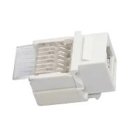 China 90 Degree Toolless Keystone Jack Coupler Rj11 Cat3 for sale