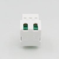 China Female Ethernet Coupler Wall Plate Rj11 Faceplate Con Jack for sale