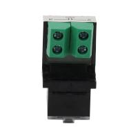 China 8P4C Cat3 Keystone Jack 6P4C 90 Degree Telephone Cable Connector for sale