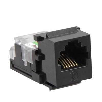 China Cat3 RJ11 Telephone Wire Connector Female Jack Adapter for sale