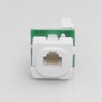 China RJ11 4P4C Inline Coupler Female Keystone Jack RJ12 RJ45 Connector 125V 1.5A for sale