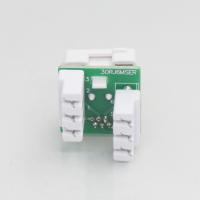 China RJ11 4P4C Inline Coupler Female Keystone Jack RJ12 RJ45 Connector 125V 1.5A for sale