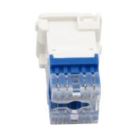 China Cat5e RJ45 Inline Coupler 180 Degree UTP Keystone Jack Clipsal Type for Networking for sale