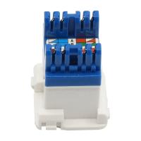 China Cat5e RJ45 Inline Coupler 180 Degree UTP Keystone Jack Clipsal Type for Networking for sale