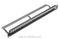 China 16 Port Cat6 Patch Panel 1U 19 Inch Rack Mount RJ45 Ethernet Network Panel for sale