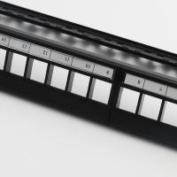 China D Link 12 Port Keystone Rj45 Patch Panel 48 Port Phone Punch Panel for sale