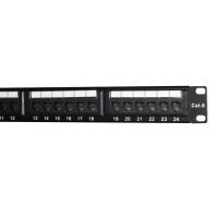 China 12 Port Cat6 Keystone Patch Panel Color Code Rj45 24 Port 16 18 48 for sale
