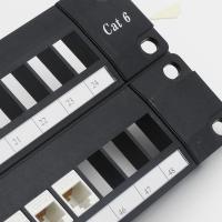 China 48 Port Cat5e Patch Panel RJ45 D Link 1U 19 Inch Rack Mount Network Panel for sale