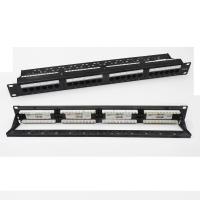 China IDC CAT 5 48 Port Patch Panel Keystone 2u 16 Port SFTP CAT6 for sale