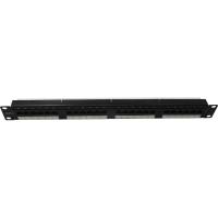 China Rj45 Cat 6 Utp Patch Panel 24 Port 2u Dual Block Krone for sale