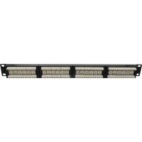China Rj45 Cat 6 Utp Patch Panel 24 Port 2u Dual Block Krone for sale