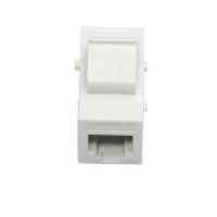 China UTP RJ11 Inline Coupler 180 Degree CAT3 Female Plug Connector for sale