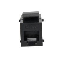 China UTP RJ11 Inline Coupler 180 Degree CAT3 Female Plug Connector for sale