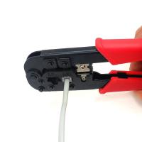 China Cat7 RJ45 LAN Cable Stripping Tool 25-45mm Telephone Ethernet Wire Stripper for sale