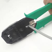 China UTP Coaxial Cable Stripping Tool Rj11 8p8c Coax Stripper Crimper for sale