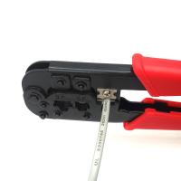 China Plastic Stainless Steel Telecom Crimping Tool Rj45 Automatic Coax Stripper for sale