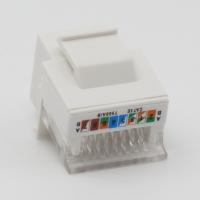 China 8p8c Ethernet Keystone Jack RJ45 UTP 90 Degree Tooless for sale