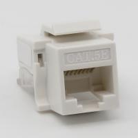 China 8p8c Ethernet Keystone Jack RJ45 UTP 90 Degree Tooless for sale