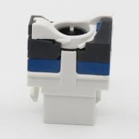 China 180 Degree Ethernet Keystone Jack CAT5e Toolless UTP No Visible Rust Oxidation for sale