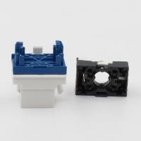 China 180 Degree Ethernet Keystone Jack CAT5e Toolless UTP No Visible Rust Oxidation for sale