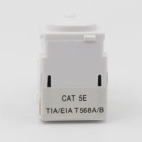 China Australia UTP Cat5e Ethernet Wall Jack 8P8C 90 Degree Dustproof Shielded for sale