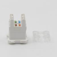 China UTP Ethernet Keystone Jack Australia RJ45 180 Degree CAT5E for sale