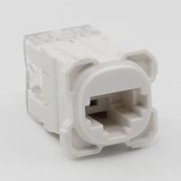 China UTP Ethernet Keystone Jack Australia RJ45 180 Degree CAT5E for sale