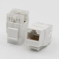 China 700v UTP Cat 5e Rj45 Insert 180 Degree 8P8C Shielded Keystone Jack for sale