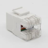 China 700v UTP Cat 5e Rj45 Insert 180 Degree 8P8C Shielded Keystone Jack for sale
