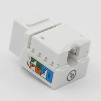 China UL 90 Cat6 Keystone Jack 8p8c Ethernet Wall Punch Down rj45 for sale