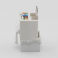 China 90 Degree Cat6 Keystone Jack UTP 8p8c Toolless RJ45 PC for sale