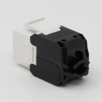 China Toolless Cat6 RJ45 Keystone Jack UTP 8P8C 180 Degree Ethernet Connector 0.35-0.60mm for sale