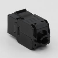 China RJ45 UTP Category 6 Keystone Jack 8p8c 180 With Dustproof Door for sale