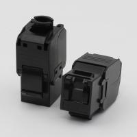 China RJ45 UTP Category 6 Keystone Jack 8p8c 180 With Dustproof Door for sale