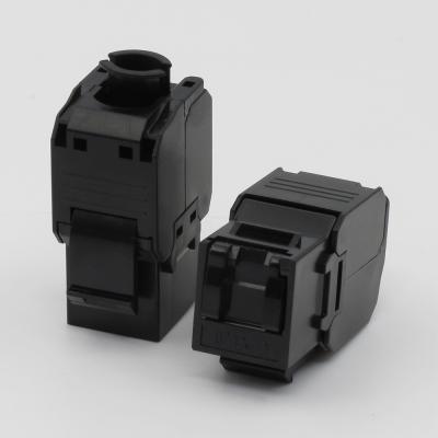 China RJ45 UTP Category 6 Keystone Jack 8p8c 180 With Dustproof Door for sale