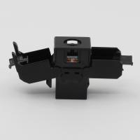 China Black Cat6 Keystone Jack 180 Degree Toolless UTP RJ45 8P8C for sale