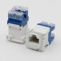 China Cat6 RJ45 Keystone Jack 8P8C 180 Degree UTP Australia Type for Wall Plate Patch Panel for sale