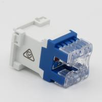 China UTP Rj45 Socket Cat6 Keystone Jack 180 Degree Australia Punch Down for sale