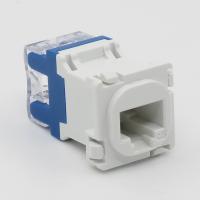 China UTP Rj45 Socket Cat6 Keystone Jack 180 Degree Australia Punch Down for sale