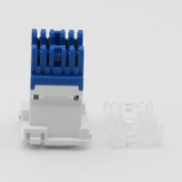 China UTP Rj45 Socket Cat6 Keystone Jack 180 Degree Australia Punch Down for sale