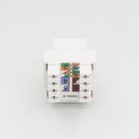 China White Cat5E Keystone Jack 8p8c 90 Degree Rj45 Connector for sale