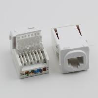 China 6-50u Cat5E Keystone Jack 8p8c Australia Cat 5e Rj45 Insert for sale