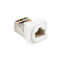 China 90 PC Cat5E Keystone Jack 8p8c Coupler 90 Australian Type Rj45 for sale