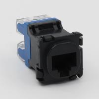China Blue Cat5E Keystone Jack 180 Degree Australian Type 8p8c UTP for sale