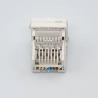 China Australian PC Rj45 Toolless Keystone Jack , 8p8c Category 5e Jack for sale